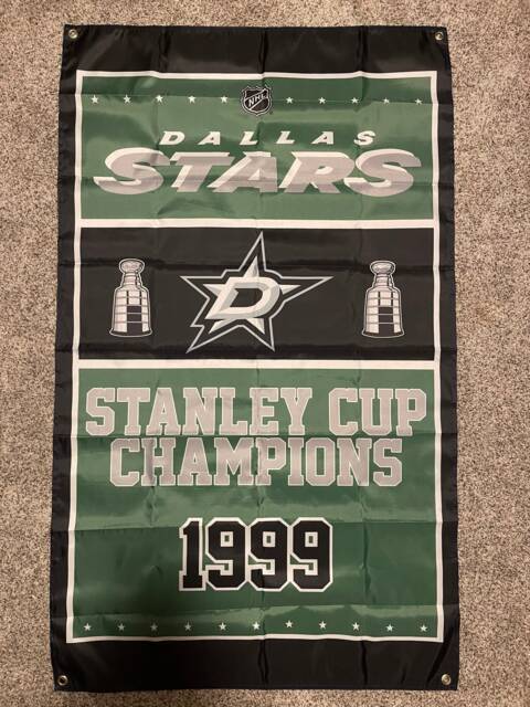 Dallas Stars Stanley Cup Championship Banner Flag by Etsy | ufurnish.com