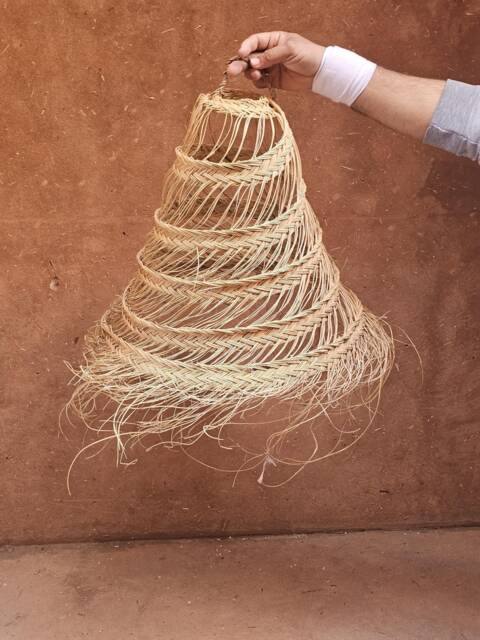 Straw Boho Pendant Light, Straw Lampshade by Etsy | ufurnish.com