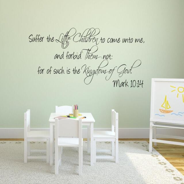 Suffer The Little Children To Come Unto Me, Bible Verse Mark 1014, Kjv ...