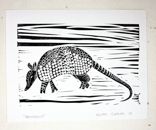 Armadillo Block Print by Etsy | ufurnish.com