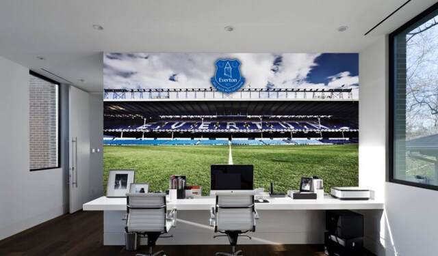 Everton Fc - Goodison Park Stadium Full Wall Mural by Etsy | ufurnish.com