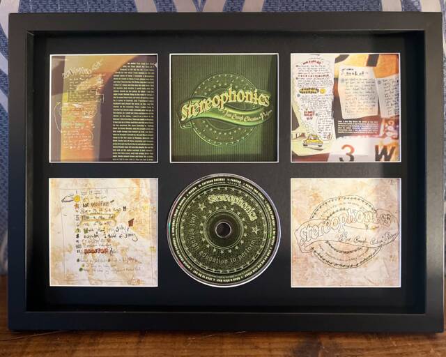 stereophonics - Just Enough Education To Perform Cd Wall Display Frame ...