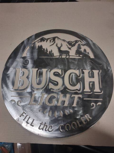 Metal Busch Light Deer Sign by Etsy | ufurnish.com