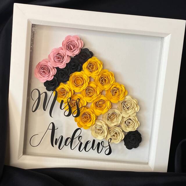 Christmas Personalised Teacher Gift, End Of Year Present, Pencil Shadow ...