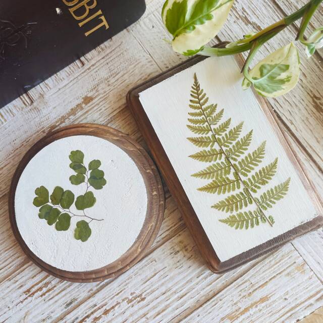 Framed Pressed Fern Artwork Botanical Gallery Wall Decor by Etsy ...