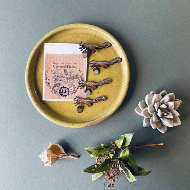 Squirrel Candle Carousel Pieces by Etsy | ufurnish.com