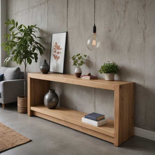 Lowboard/Sideboard Console Table Solid Wood Side Cabinet Real by Etsy ...