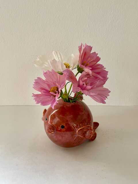 Handmade Goldfish Mini Vase, Porcelain by Etsy | ufurnish.com