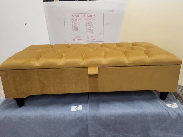 Footstool , Coffee Table With Storage Ottoman Box by Etsy | ufurnish.com