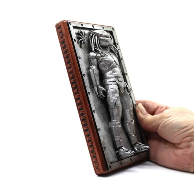 Predator Wall Mounted Artwork, Fan Art, Finely Detailed 3D Xenomorph ...