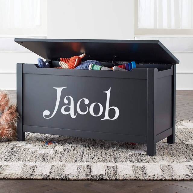 Personalized Kids Name Vinyl Decal Toy Box Sticker Ww 306 by Etsy ...