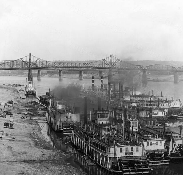 Cincinnati Steamboat Photo Print, Ohio River Photo, Steamboats, Paddle ...