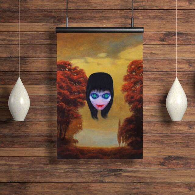 Zdzislaw Beksinski Poster, Beskinski Print, Creepy Face Art, Halloween ...