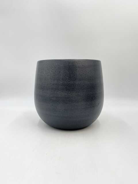 Esra Ceramic Pots, Graphite & Blue Shade, Indoor Plant Pot, Multiple ...