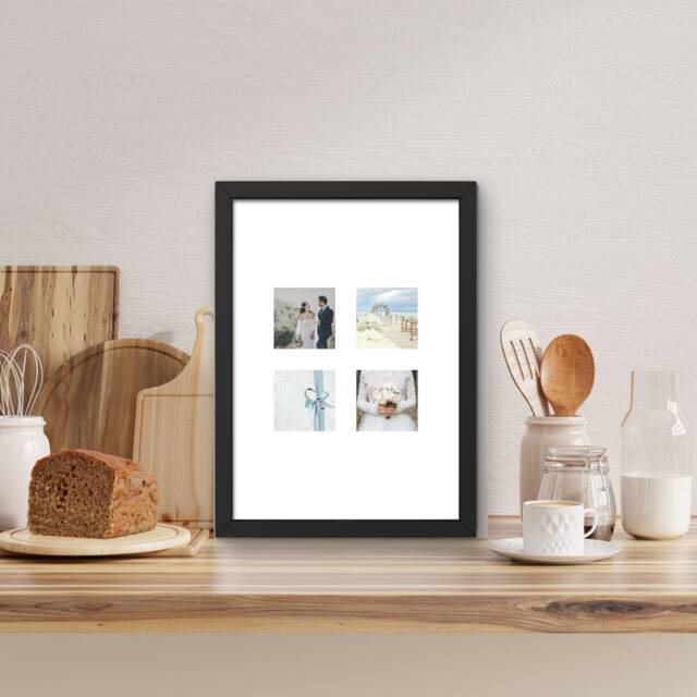 Instax Square Multi Photo Frame - 4 Aperture A4 Friends & Family ...