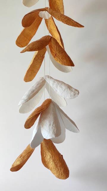 Paper Mache Wall Decor, Art, Home Decoration, Contemporary Garlands ...