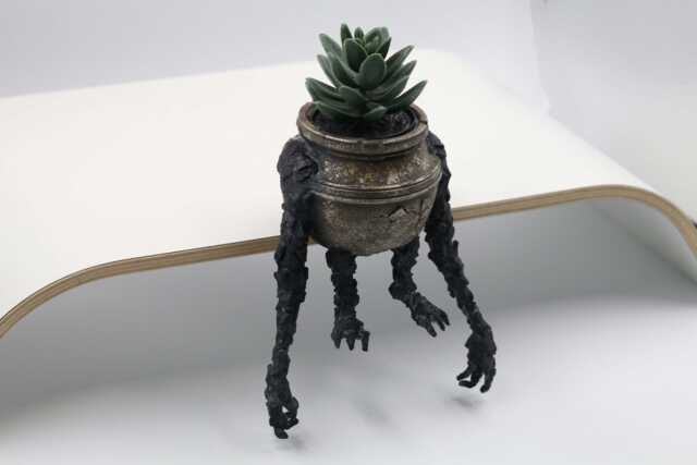 Elden Ring Nightreign Inspired Sitting Iron Fist Pot Jar Deluxe 3D ...