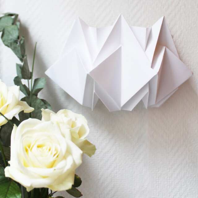 Handmade Origami Paper Wall Sconce Modern Interior Light by Etsy ...