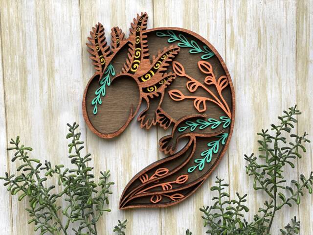Axolotl Wall Decor, Axolotl Art, Gift by Etsy | ufurnish.com