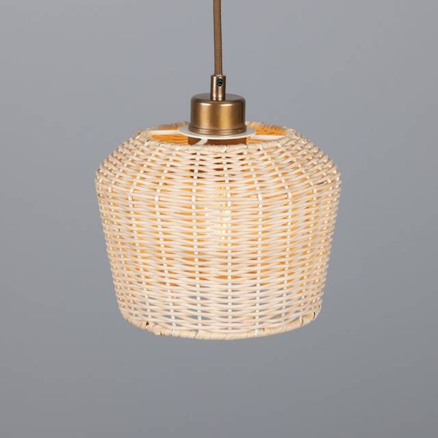 Manila Small Rattan Pendant Light 20cm by Etsy | ufurnish.com
