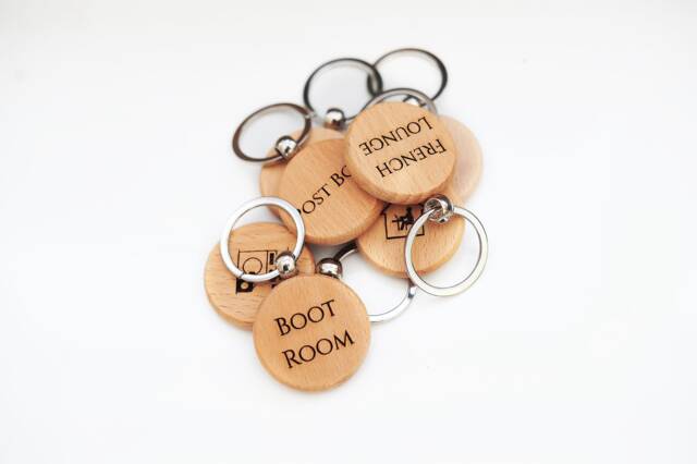 Personalised Key Ring, New Home Gift, Stocking Filler, Custom Key Fob ...
