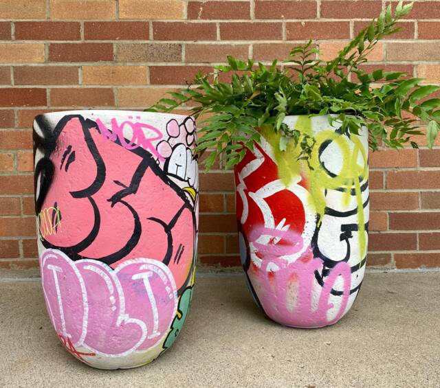 Planter/Plant Pot Graffiti Handmade Gift Unique Personalized Gifts For ...