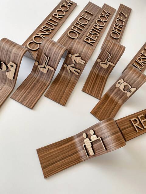 Custom Door Sign Wall Decor Sign Wood Signs. Office Wall Sign. Restroom ...