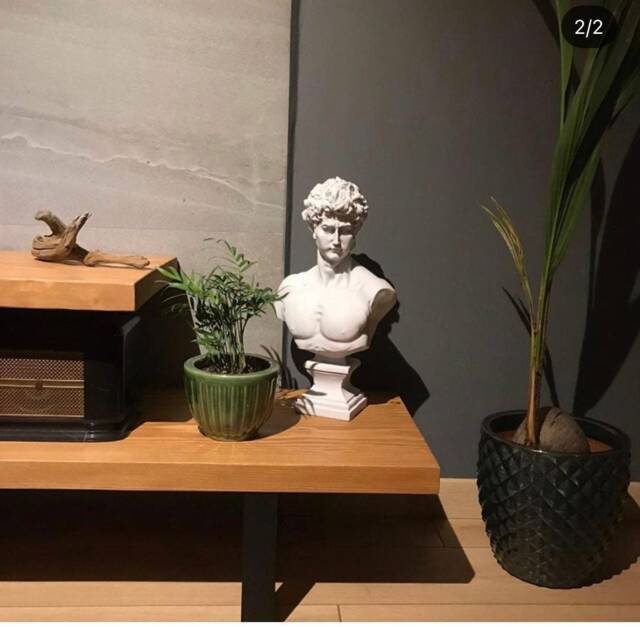 Handmade David Bust Statue White Roman Sculpture - 17 Inches by Etsy ...