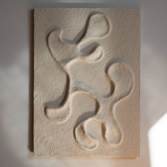 Biomorphic Abstract Art, Organic Wabi Sabi Wall Art, Mythology Creature ...
