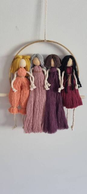 Macrame People - Sisters/Aunties/Best Friends/Mother-Daughters/Family ...