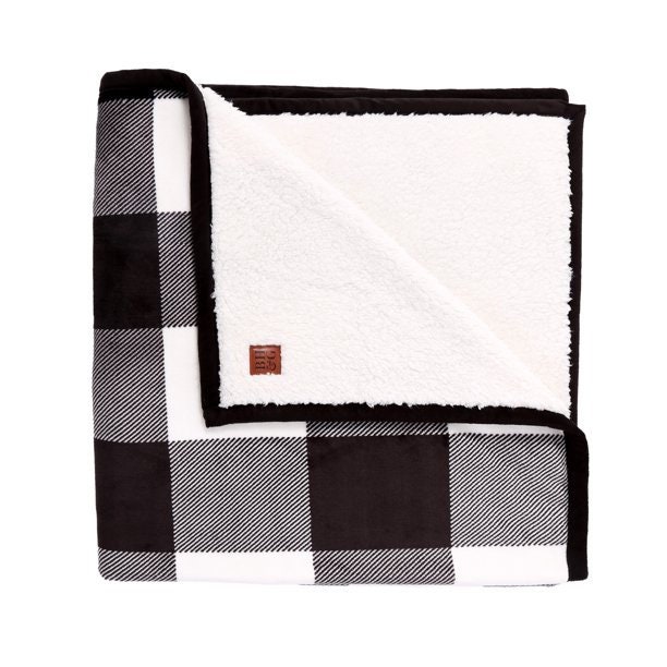 Sublimation Ready Black & White Checkered Throw 100% Polyester by Etsy ...