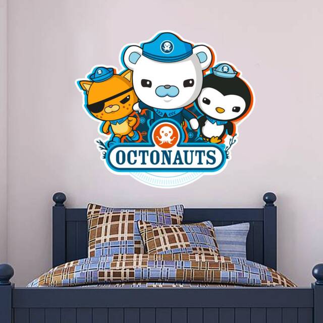 Official Octonauts Characters Wall Sticker Mural - Vinyl Decal Oct022 ...