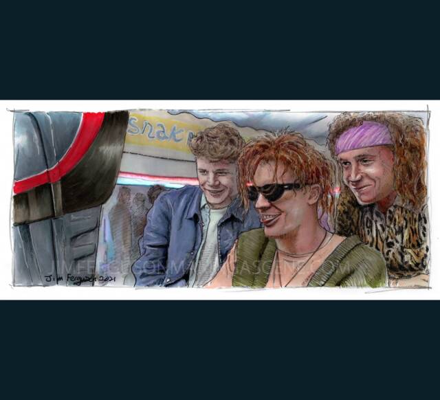Encino Man - Rad Mobile Print By Jim Ferguson by Etsy | ufurnish.com
