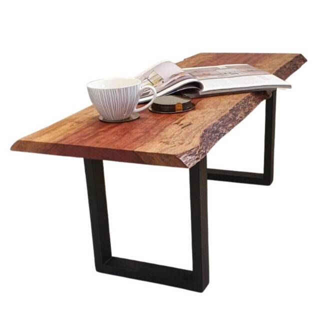 Exotic Rare Babinga Wood Live Edge Side Table Coffee by Etsy | ufurnish.com