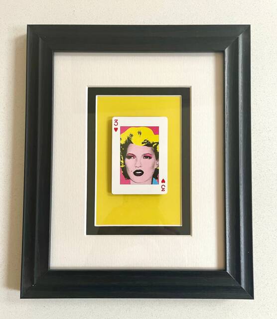 Banksy Kate Moss Supermodel Framed Playing Card Wall Art Gift by Etsy ...