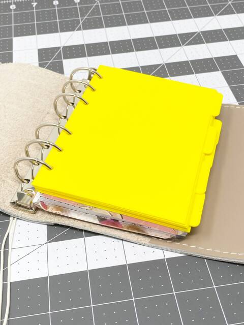 A6 Rings Planner Dividers, Ring Planner Inserts, Personalized Divider ...