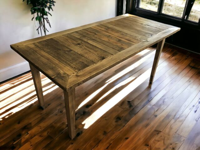 Pattern Dining Table, Farmhouse Parquet Table Top, Brick Table Top ...