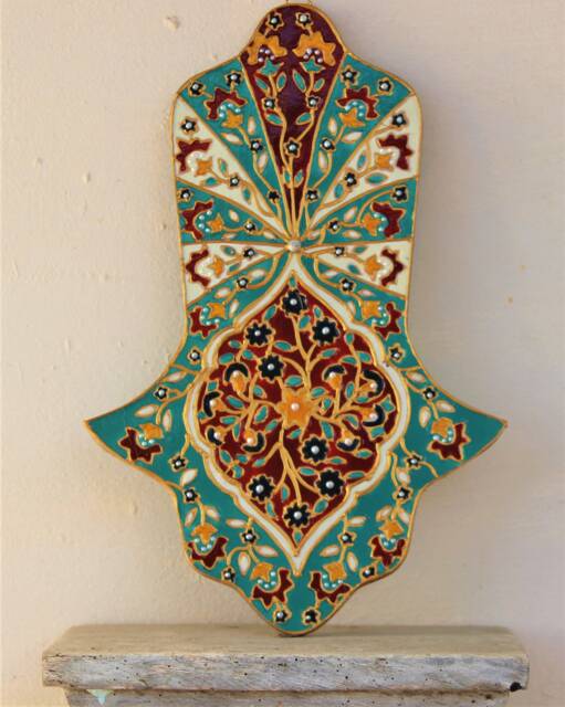 Small Hamsa, Wall Art Islamic Art, Hand Painted, Original by Etsy ...