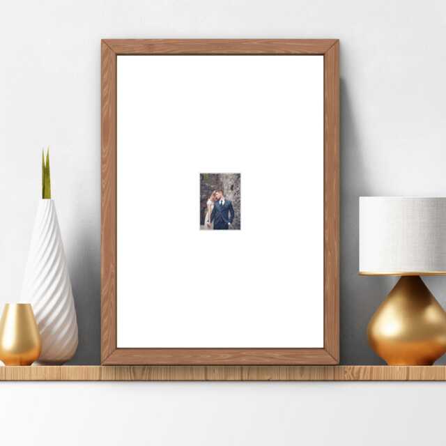 Instax Mini Photo Frame - Single Aperture Oak Friends & Family Display ...