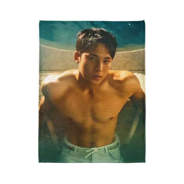 Mingyu Blanket - Seventeen Merch & Birthday Present by Etsy | ufurnish.com