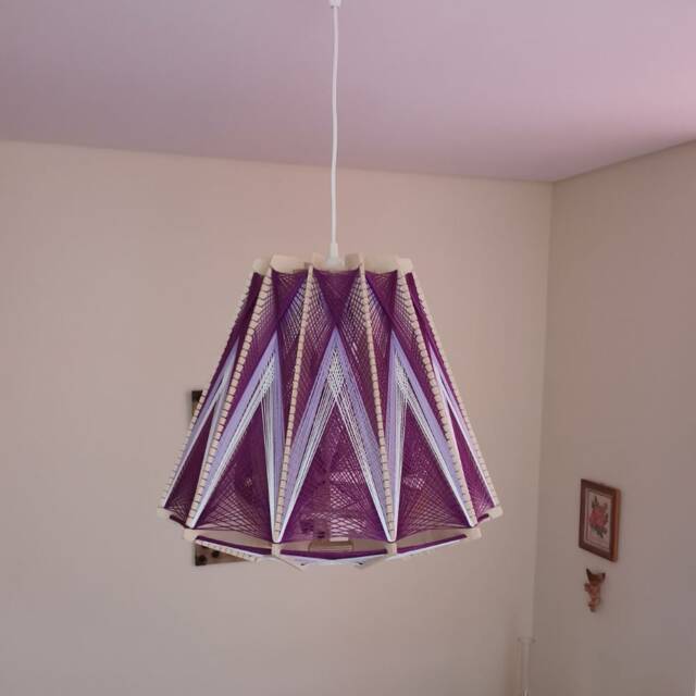 Abajur Scorpius L, Scandinavian Lamp, Modern Pendant Light, Wooden ...