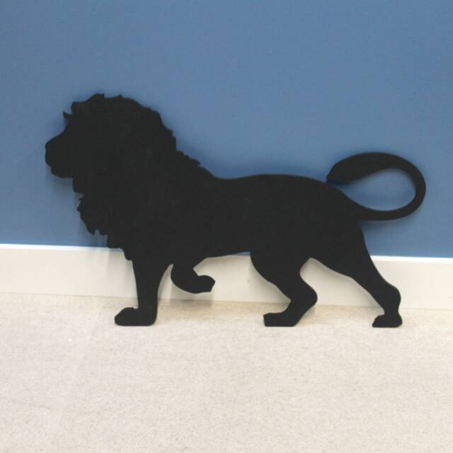 Lion Animal Shape Blackboard-School Chalkboard Sign-Chalkboard Art ...
