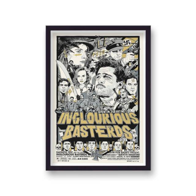 Inglorious Basterds Reimagined Movie {Poster by Etsy | ufurnish.com