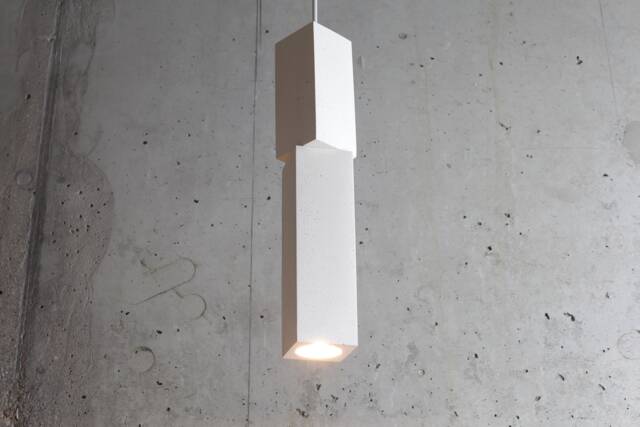 Sculptural Plaster Pendant Light Handmade Modern Lighting by Etsy ...