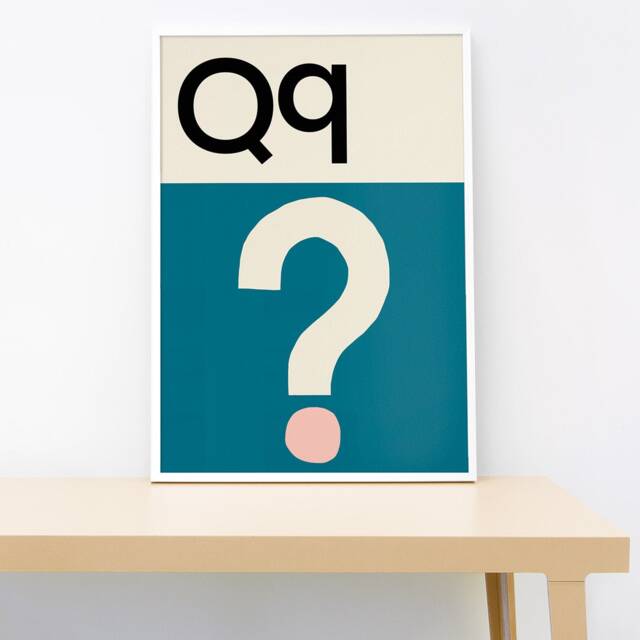 Question - Alphabet Print by Etsy | ufurnish.com
