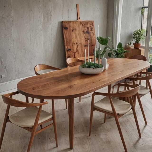 Conference Table/Solid Wood Office Real Dining by Etsy | ufurnish.com