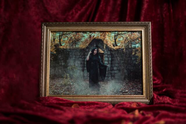 Sabbath, Witch Print, Witchy Photo, Goth, Ritual, Spell, Dark, Gold ...