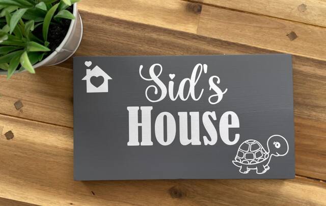 Personalised Tortoise - Home Decor Wooden Wall Sign Tort Tortoises ...