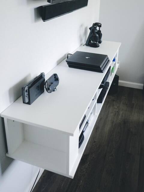 Eddy Floating Entertainment Console by Etsy | ufurnish.com