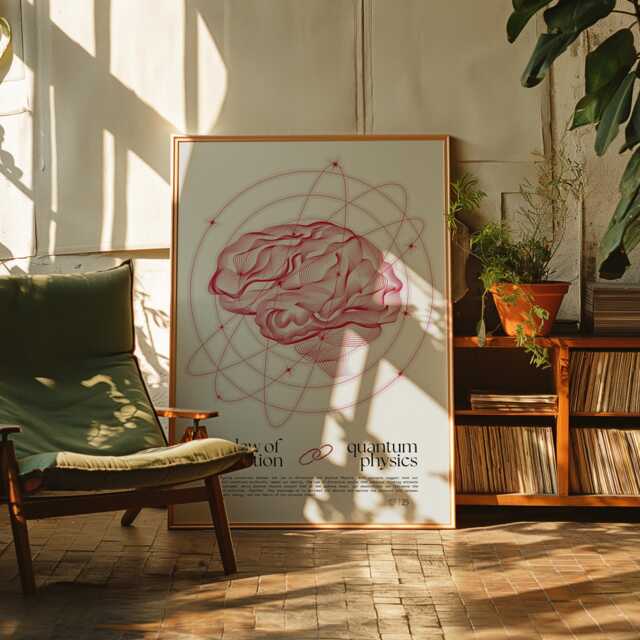 Law Of Attraction & Quantum Physics Poster Print, Universe ...